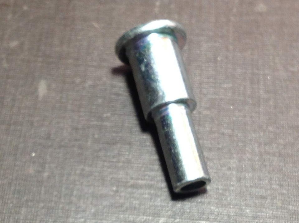 1 pc NORS rear quarter window regulator roller rivet fits 1964-1966 ...