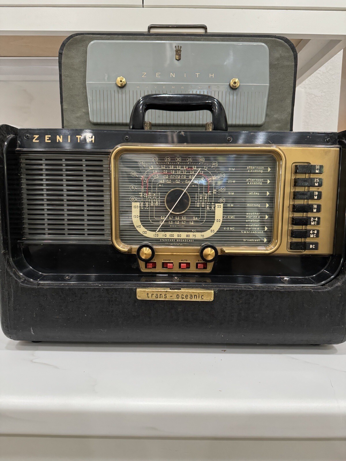Vintage Zenith Trans - Oceanic Radio Model H500 Chassis 5H40 | eBay