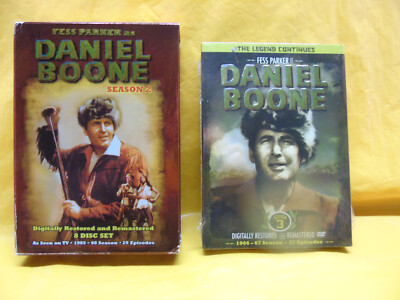Daniel Boone DVDs Season 2 & 3 Complete | eBay