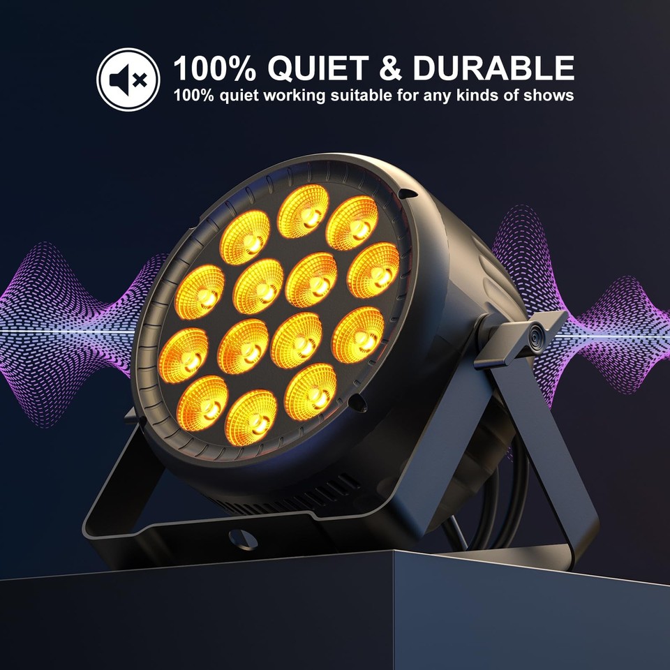Par Lights RGBW 4in1 14X18W Stage Lighting Aluminum Strobe Stage Light ...