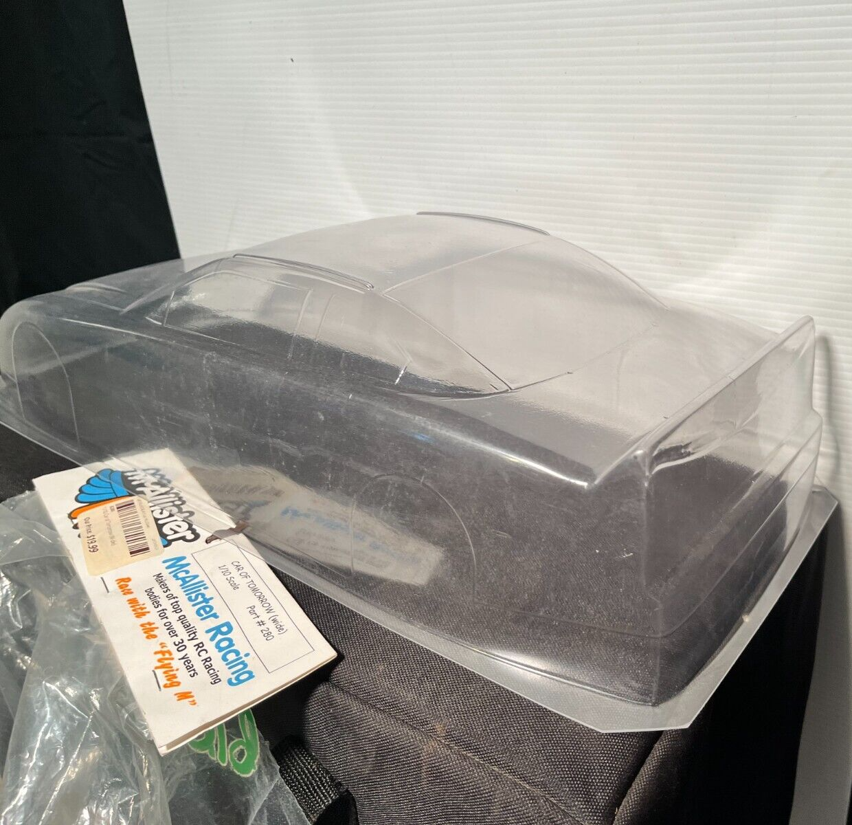 McAllister 280 Car of Tomorrow (wide) Trinity EV10 RC10L Pan Car Body 1 ...