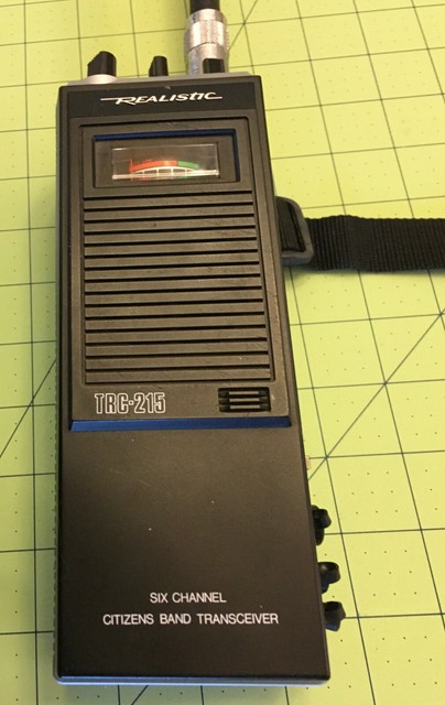 Realistic Trc-215 Handheld 5w 6 Channel CB Radio Transceiver Walkie ...
