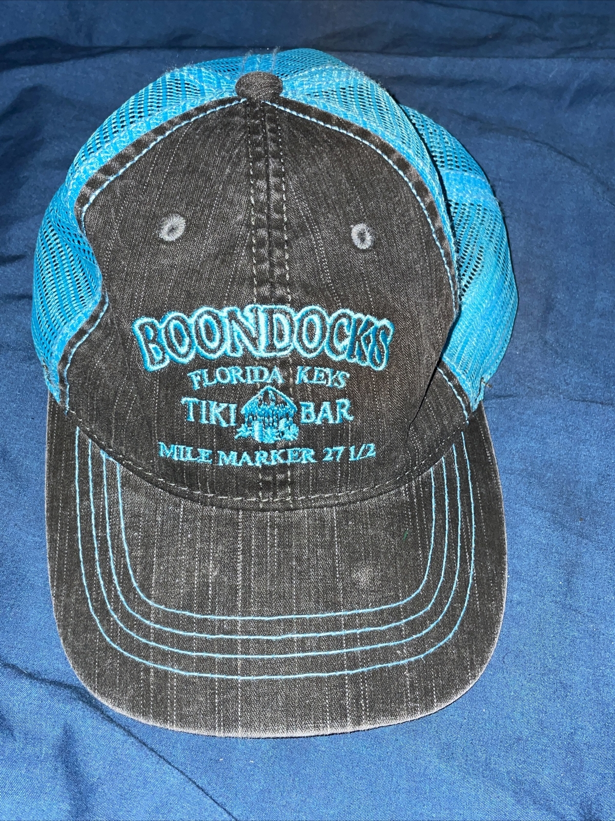 Boondocks Tiki Bar Florida Keys Patch Hat Unstructured Trucker Cap | eBay