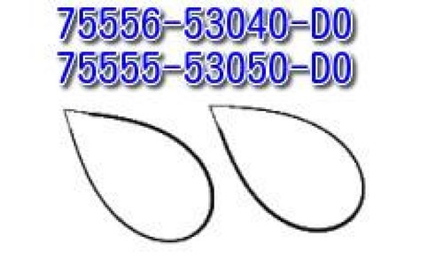 Lexus Genuine 75556-53040-D0 MOULDING ROOF DRIP SIDE FINISH CENTER LH ...