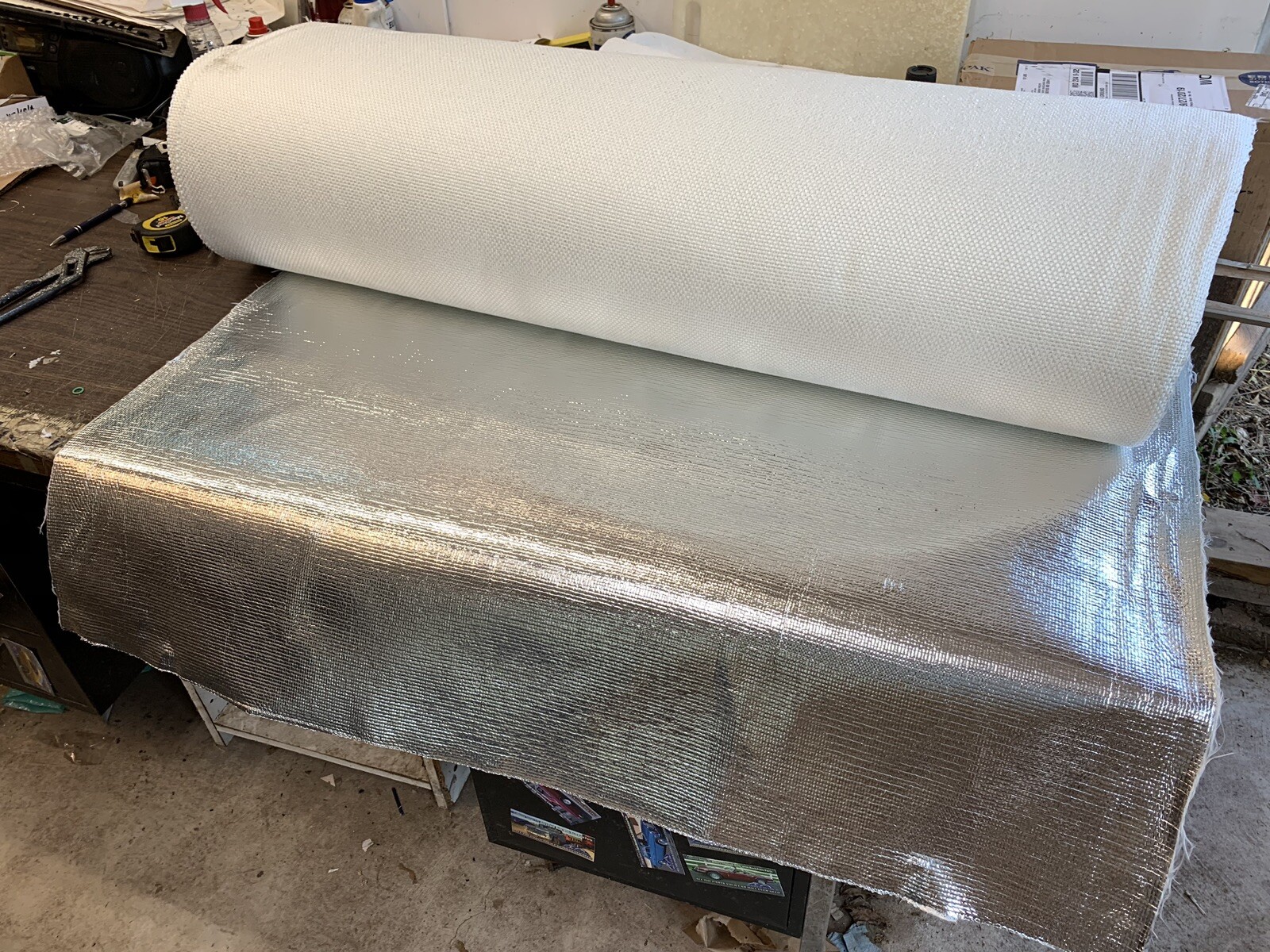 Newtex Z-Flex 40” Foil Heat Shield - Radiant Heat Barrier 3000 F - 1 ...