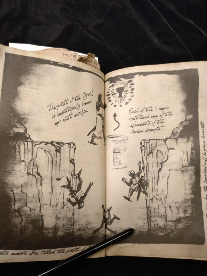 Indiana Jones Grail Diary AND Holy Grail - Realistic Artist Made ...