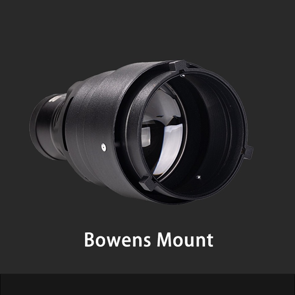 Optical Conical Snoot With Bowens Mount 80mm Lens 12 Gobos Photography ...