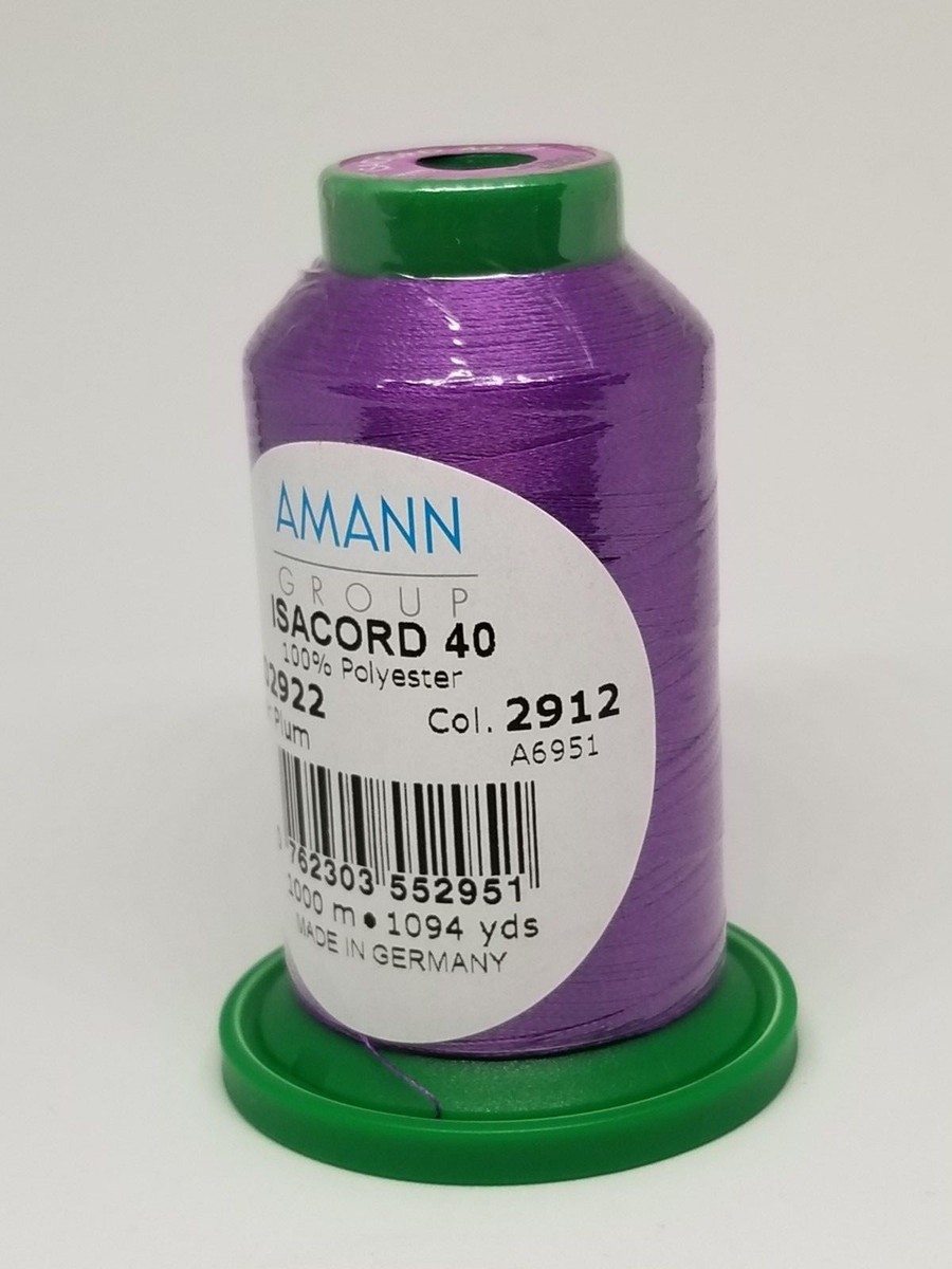 Isacord Thread 1000M Isacord Embroidery Thread Red IC 1720 | Chamdor