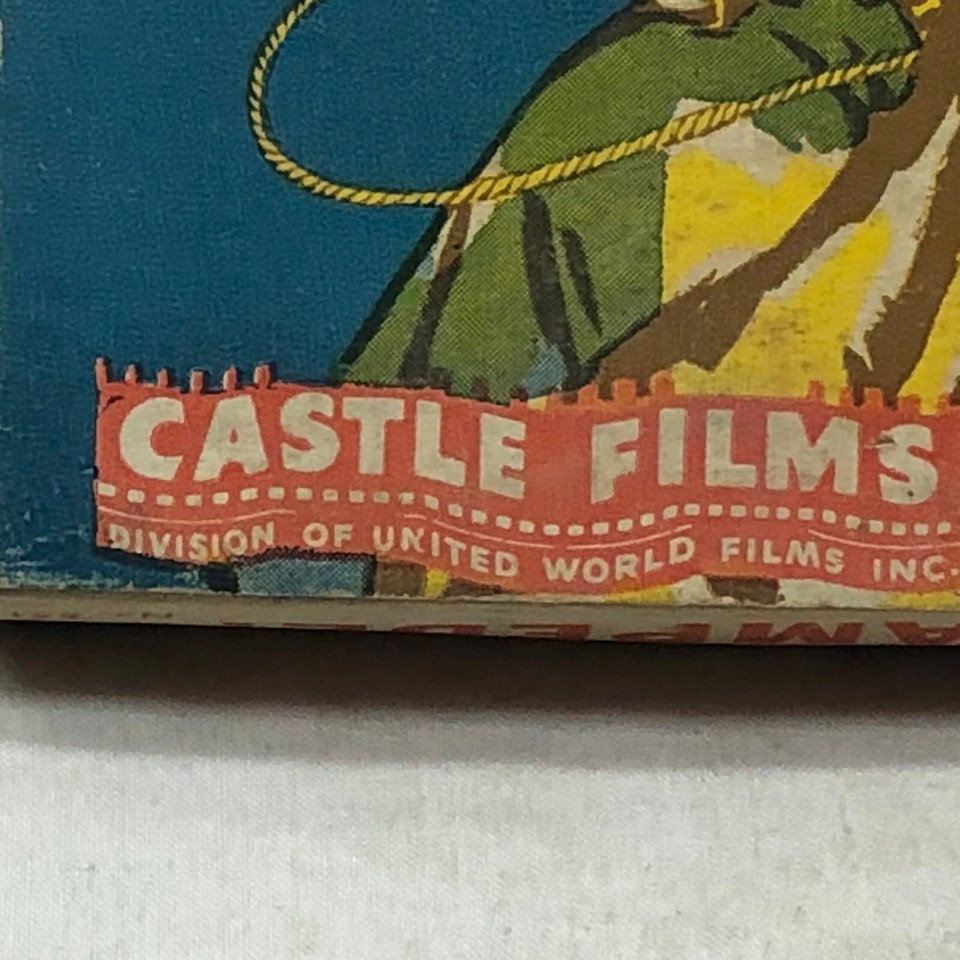 Vintage 16mm Castle Films Reel Stampede Western Cowboy Movie No. 551 | eBay