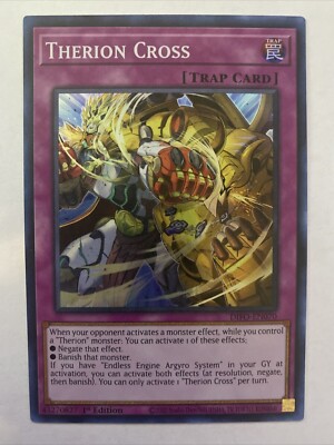 DIFO-EN070 3X 1ST ED Therion Cross Super Rare Cards | eBay