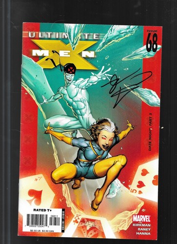 Ultimate X-Men 68 2006 Signed Robert (Walking Dead) Kirkman MID-OHIO ...