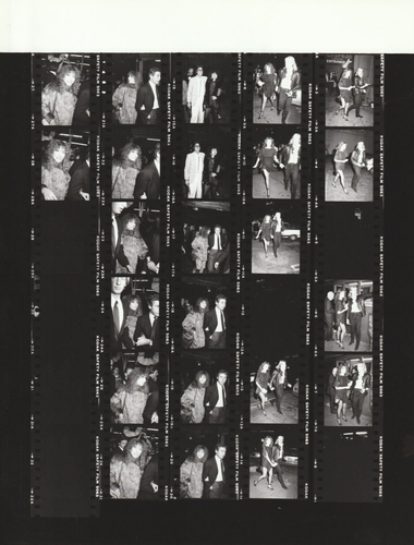 Contact Photo Sheet & Negatives Barbra Streisand Bisset Godunov Stephen ...