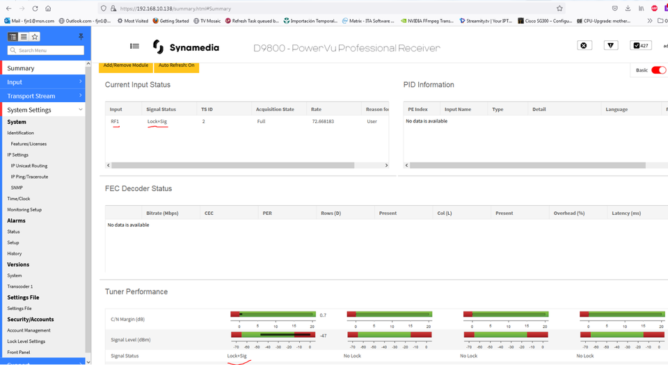 D9800-MS-MPEGOIP Synamedia /Cisco Used Tested with Transcoder /SDI ...