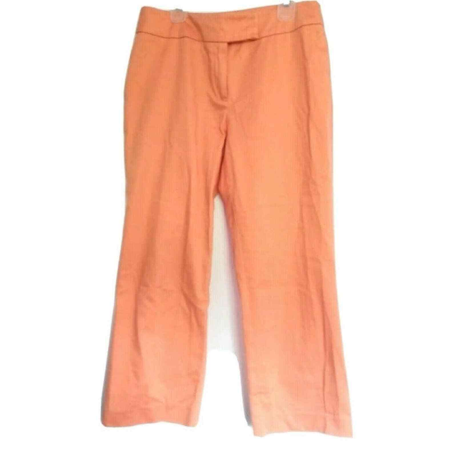 New York and Company Capri pants, Peach orange size 4 Summer Cropped ...