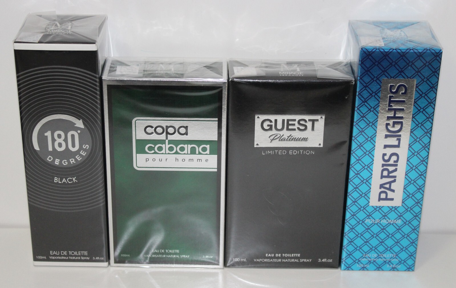 Mirage Cologne for Men EDT 3.4 Oz Spray Mixed Fragrances LOT #4 | eBay