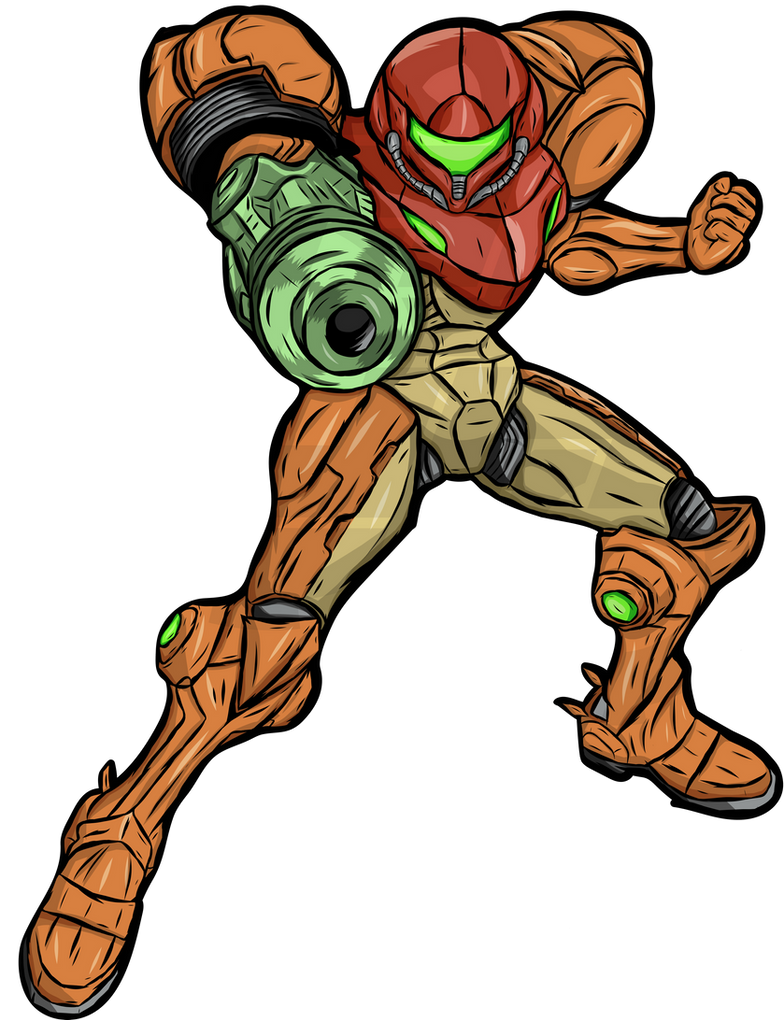 Samus Aran Varia Suit Weatherproof Anime Sticker 6" Car Decal S1 | eBay