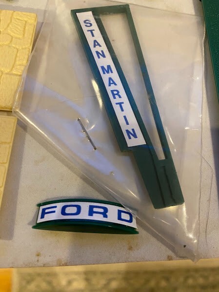 Plasticville Extremely Rare HO Scale Stan Martin Ford Green New Car ...