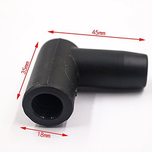 8 Pack 90 Degree Spark Plug Boot Terminal Kit Distributor Ignition Boot ...