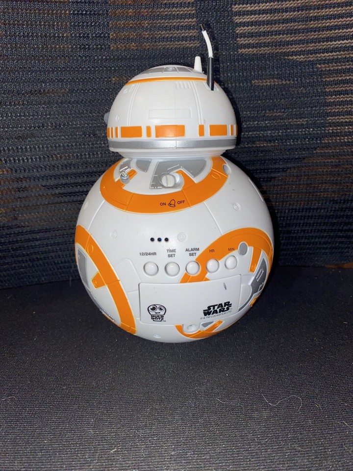 BB-8 Digital Alarm Clock Bulb Botz Light-Up Star Wars VII The Force ...