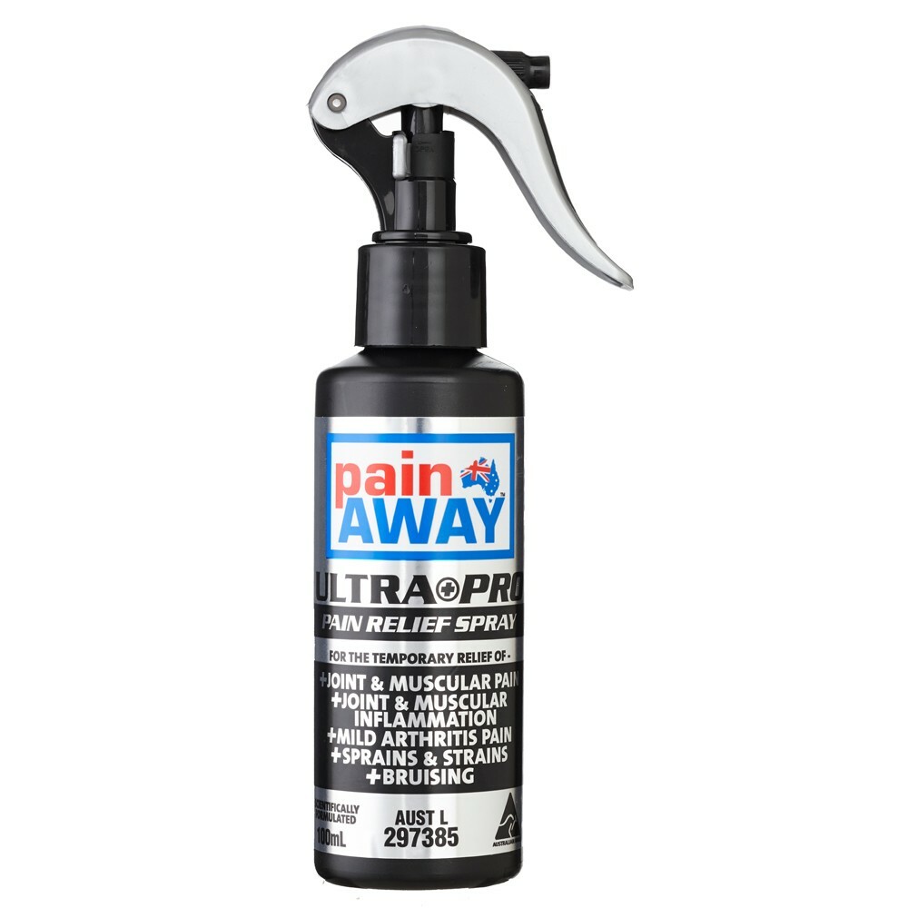 PAIN AWAY ULTRA PRO PAIN RELIEF SPRAY 100ML FOR MUSCULAR INFLAMMATION ...