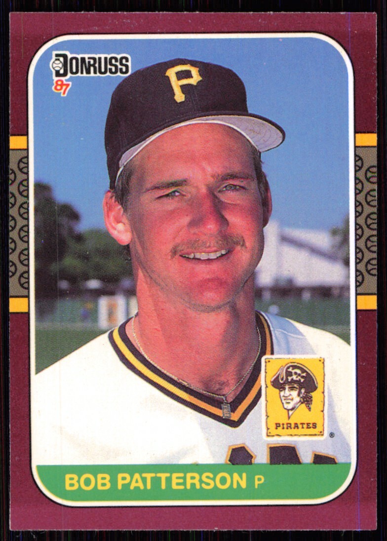1987 Donruss Opening Day Bob Patterson Pittsburgh Pirates #166 | eBay