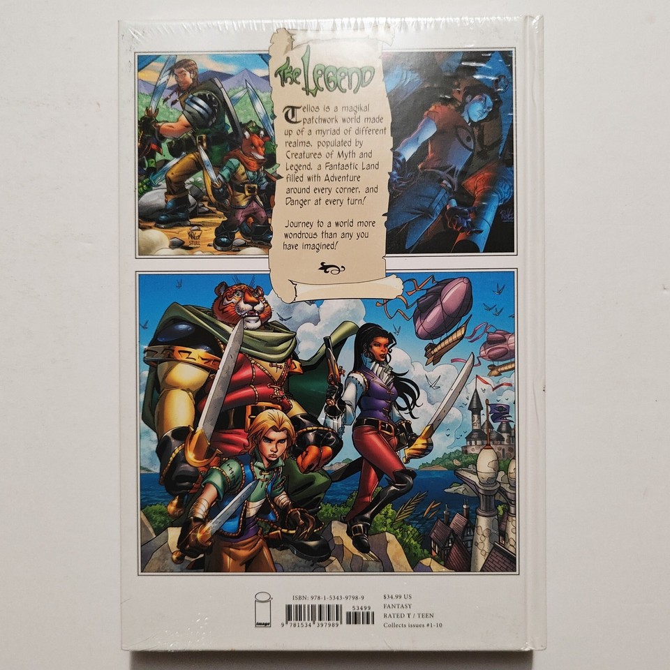 The Tellos Saga by DeZago, Wieringo [Image, Deluxe OS Hardcover] - NEW ...