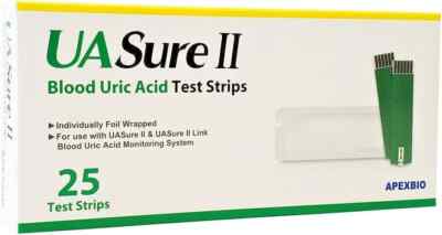 UASure II Uric Acid Test Kit Meter for Uric Acid Home Gout Monitor | eBay