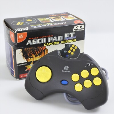 ASCII PAD FT Fighting Special CAPCOM VERSION Control Pad Boxed ...