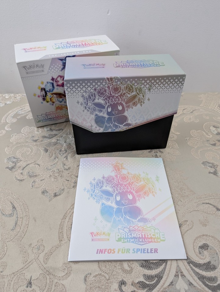 (GERMAN) Pokemon TCG: Scarlet & Violet Prismatic Evolutions Elite ...