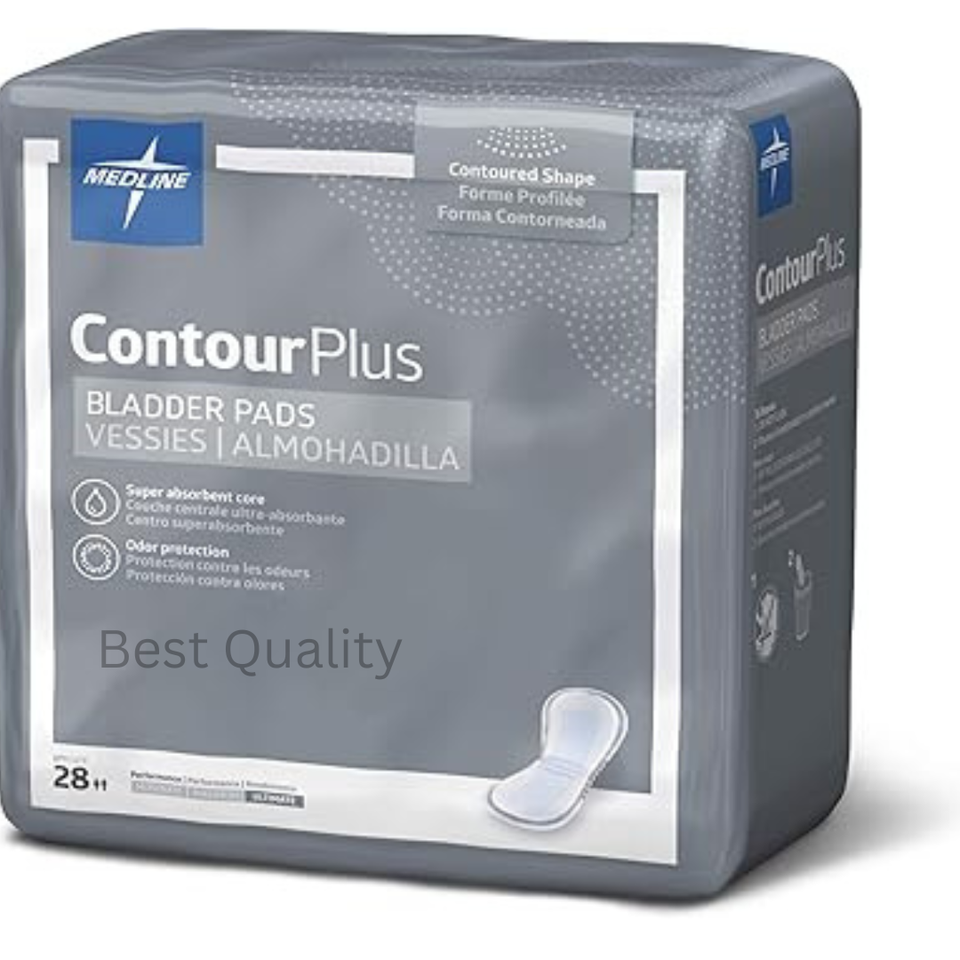 Medline ContourPlus Bladder Control Pads, Ultimate Absorbency, 8 x 17 Inches | eBay
