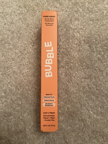 Bubble Fade Away Acne Spot Treatment 10ml -EXP: 09/25 NEW 850020056415 ...
