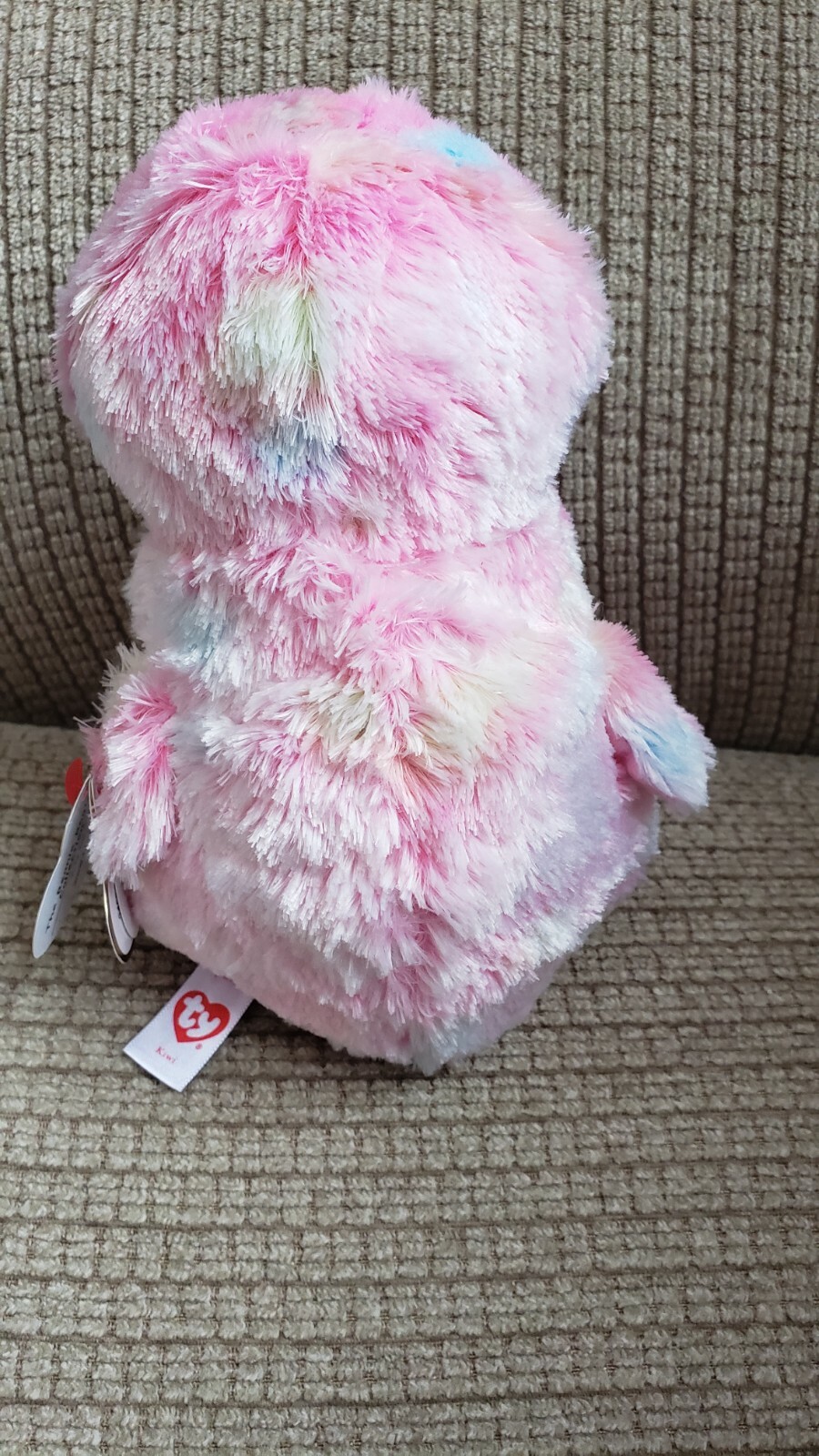 6" Ty Beanie Boos Kiwi The Bird Plush Stuffed Toy 2018 Glitter Eyes B4 ...