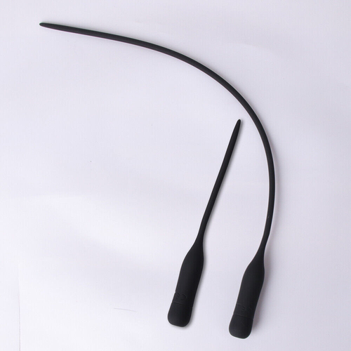 Silicone Men Electric E-stim Stretcher Urethral Sounding Rod Penis Plug ...