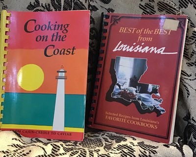 Lot of 2 Cajun Cookbooks Louisiana Gumbo Cookbook & Cajun Cooking | eBay