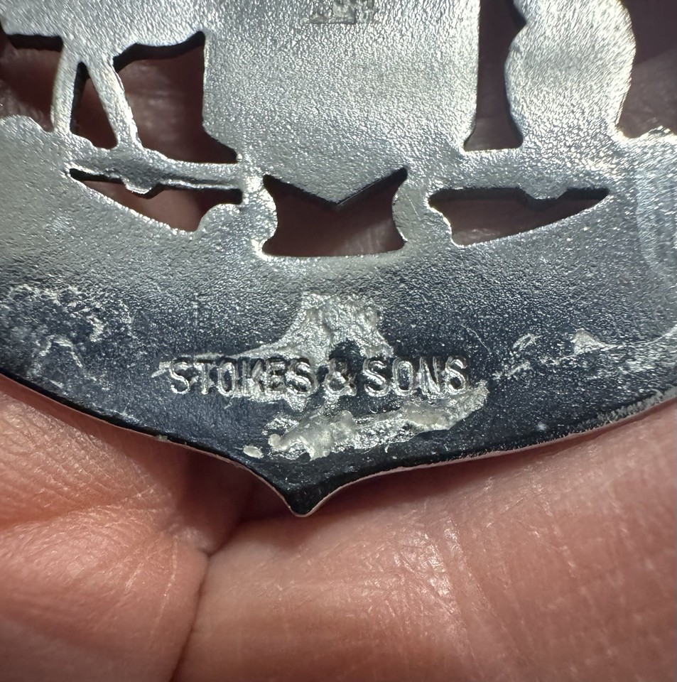 WW2 Era Commonwealth of Australia Peace Officer - Police Uniform Badge ...