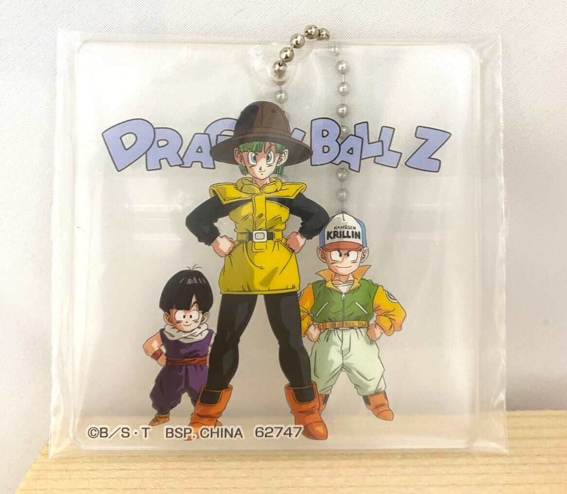 Bulma Krillin Gohan Dragon Ball Ichiban Kuji Prize Acrylic Keychain ...
