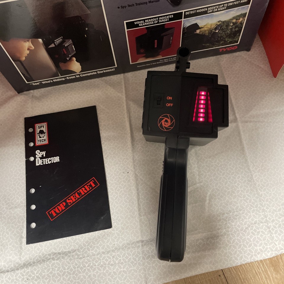 Tyco Spy Tech Spy Detector Working Kit “With Box” Complete Vintage 1991 ⭐️ | eBay