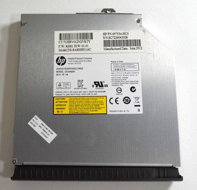 HP Elitebook 8760w DS-8A8SH 657534-HC0 DVDRW CDRW Rewritable Drive | eBay
