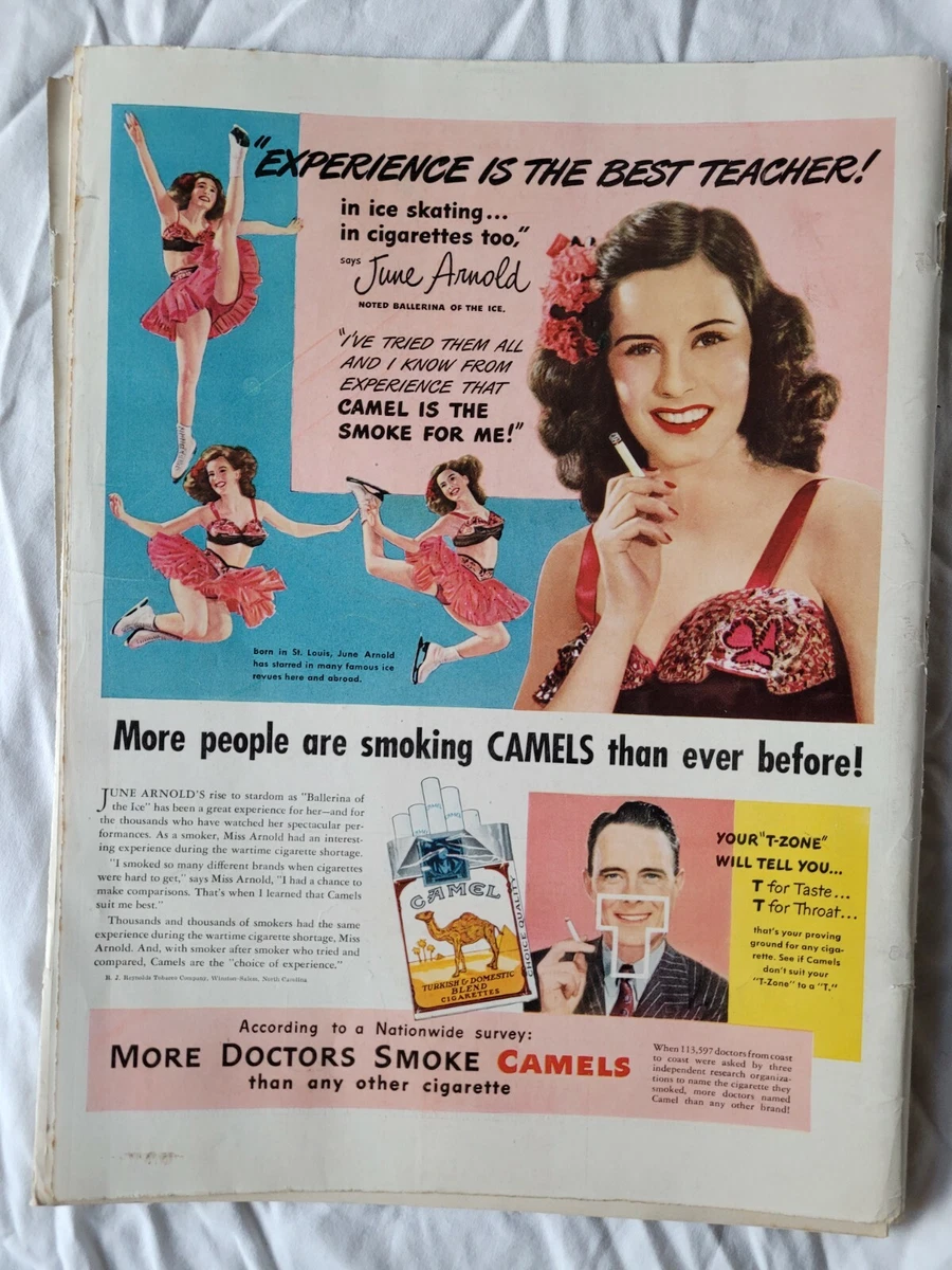 Camel Cigarettes Magazine Ads