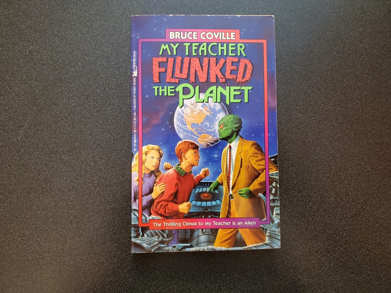 My Teacher Flunked the Planet Paperback Bruce Coville used pre-owned ...