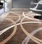 Rugshop Modern Rug Contemporary Area Rugs Wavy Circles Design Abstract ...