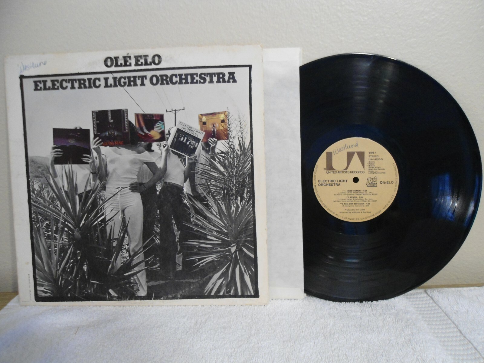 Electric Light Orchestra LP Ole Elo Clean 1976 Rock Orig! | eBay