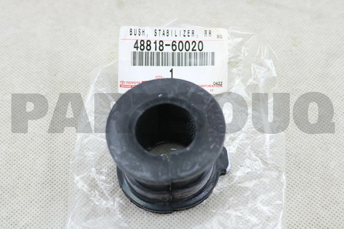 4881860020 Genuine Toyota BUSH, STABILIZER, REAR 48818-60020 | eBay