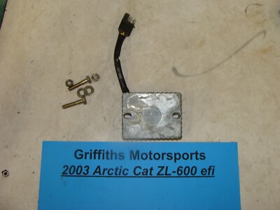 2003 ARCTIC CAT ZL600 EFI SS oem voltage regulator rectifier module ...