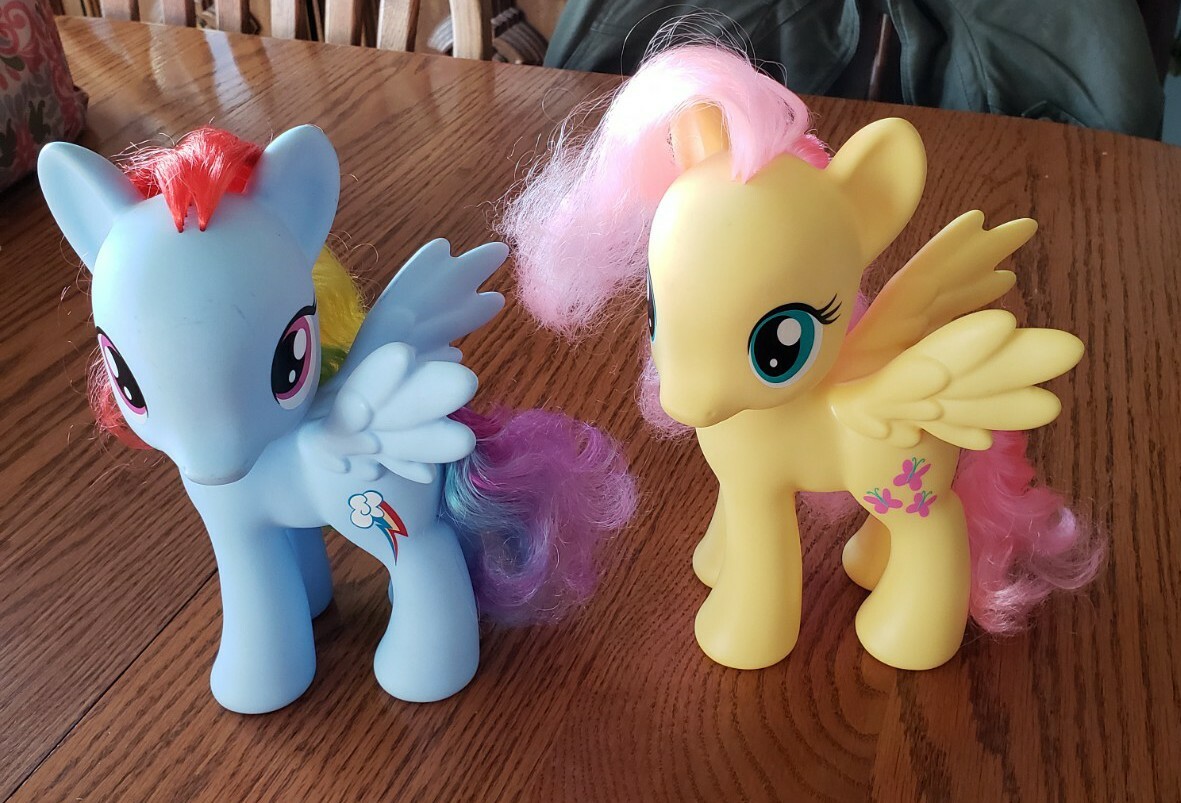 Fluttershy Vs Rainbow Dash 2266