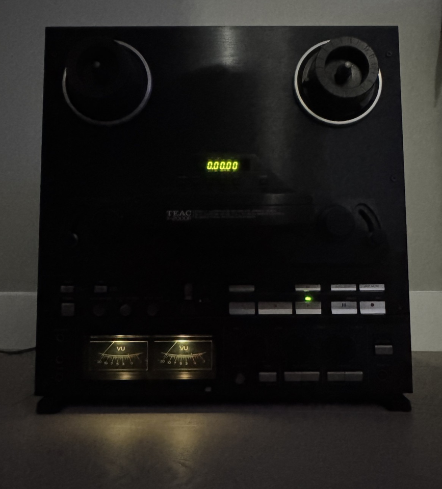 TEAC X-2000R Reel to Reel Tape Recorder Black (For Parts or Not Working ...