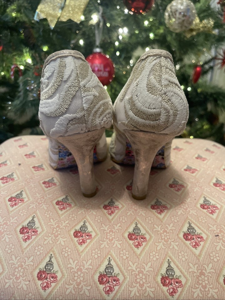 Irregular Choice Gold Bow Size 6.5 EU 40 Women's | eBay UK