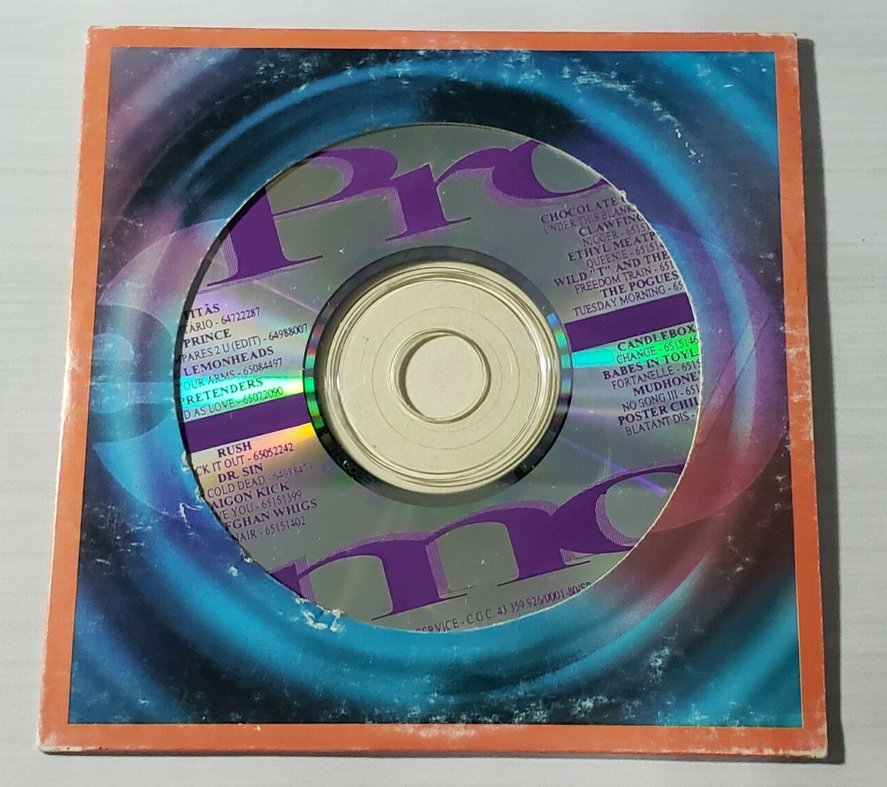 Prince Nothing Compares 2 U EDIT Rush Brazil CD Single Promo- gold ...