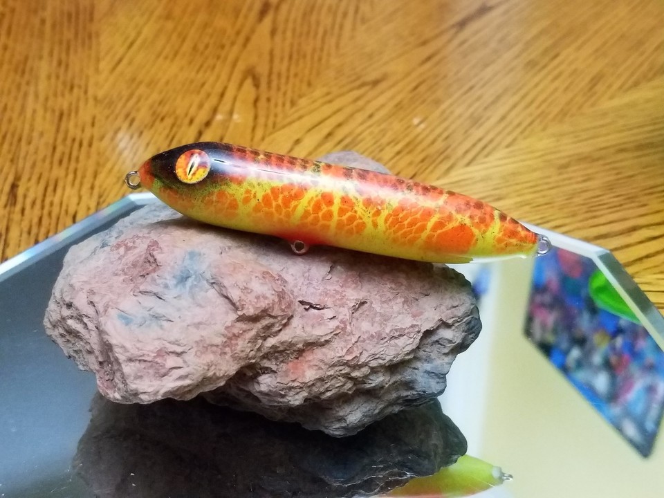 EZS CUSTOM WRAPPED SPOOK JR TOPWATER LURES | eBay