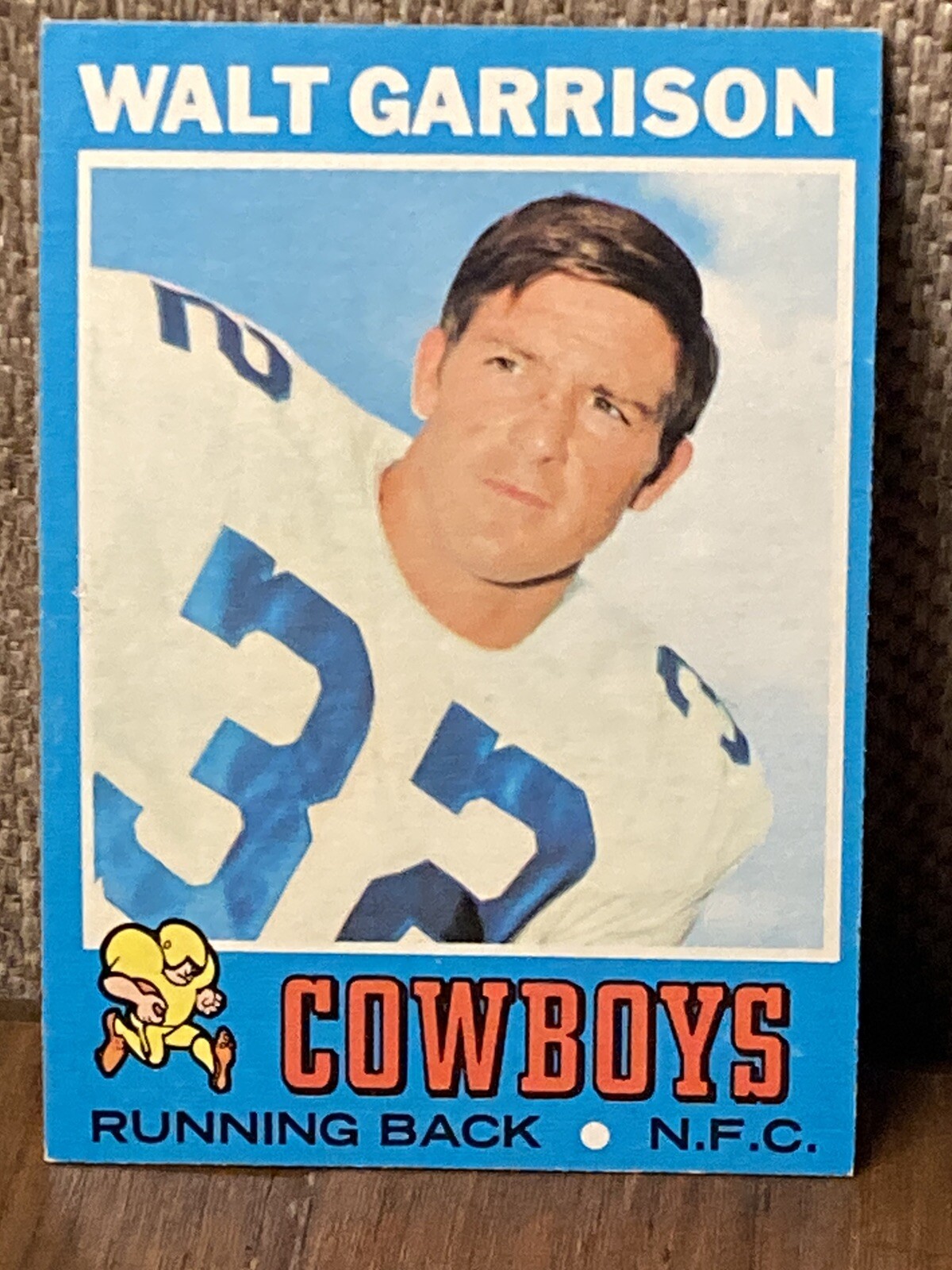 1971 Topps Walt Garrison Cowboys RC Rookie #8 | eBay